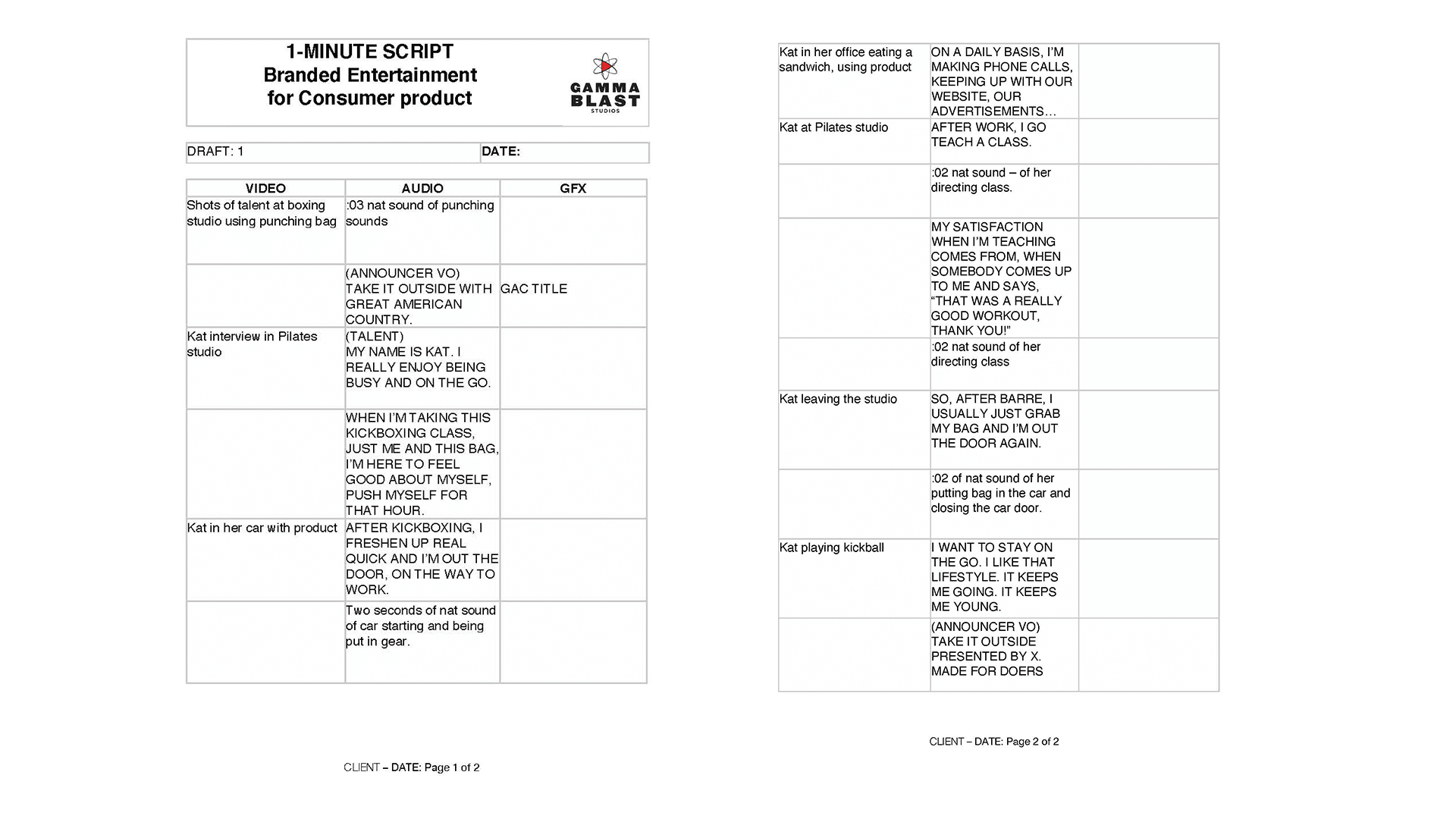 How To Tell How Long Your Script Is - Gamma Blast Studios